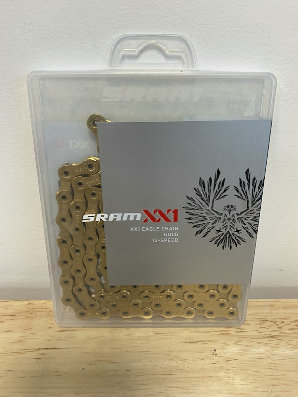 2025 SRAM XX1 Eagle 12 Speed Gold Chain For Sale