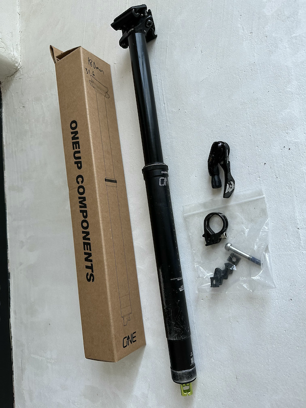2022 OneUp Dropper post V2 180mm 31.6 w/ Wolf Tooth remote For Sale