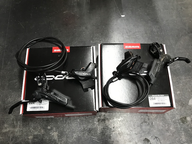 2023 Sram Code R Brakeset, Front and Rear, New take-off For Sale