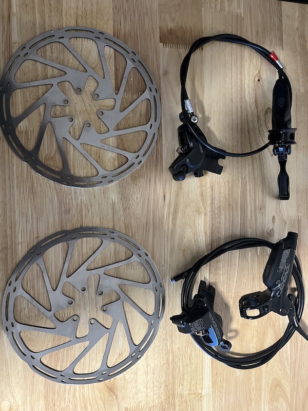 2022 SRAM Code R front & rear w Rotors NEW For Sale