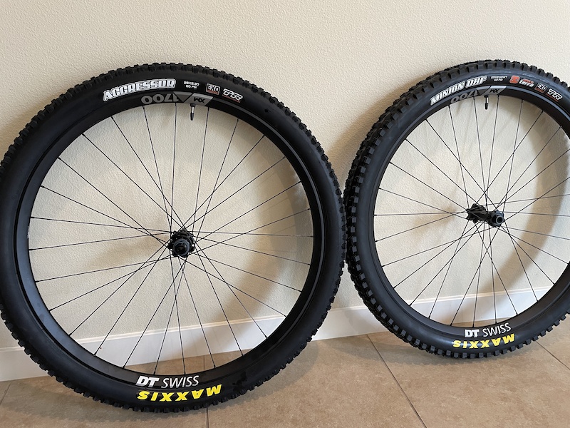 2022 DT Swiss XM1700 XD Driver with Maxxis Tires. For Sale