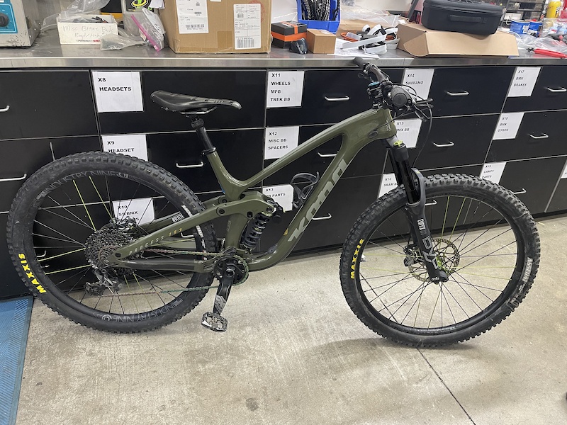 2020 29” Carbon Kona Process 153 Frame with shock For Sale