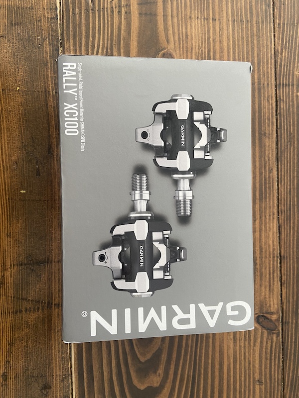 2022 Garmin Rally XC100 Single Sided Pedal Power Meter. For Sale