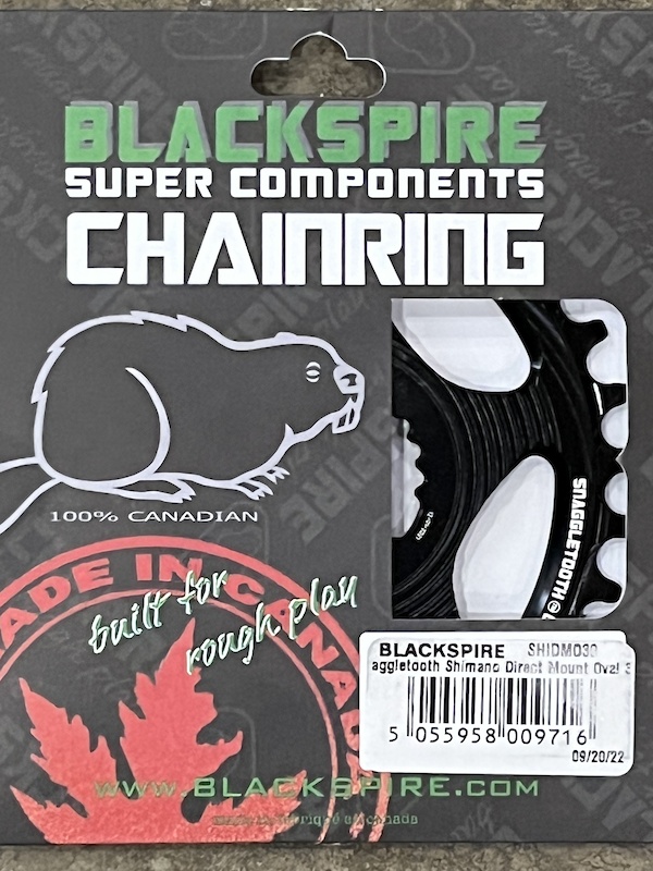 2023 Blackspire Oval 30T Shimano direct For Sale