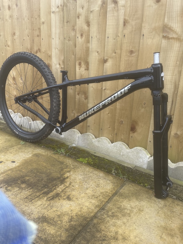 2023 Nukeproof scout frameset, fork and wheel combo For Sale