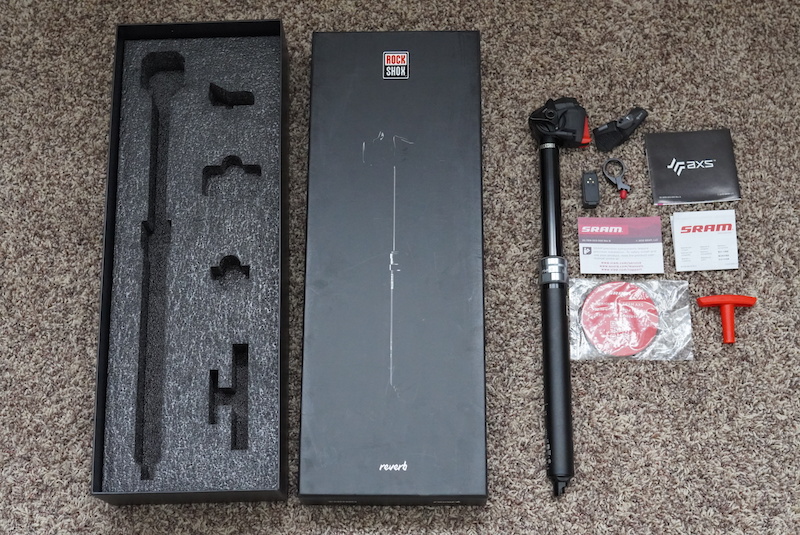 2022 SRAM AXS Reverb Wireless Dropper Post, 150mm, 31.6 For Sale