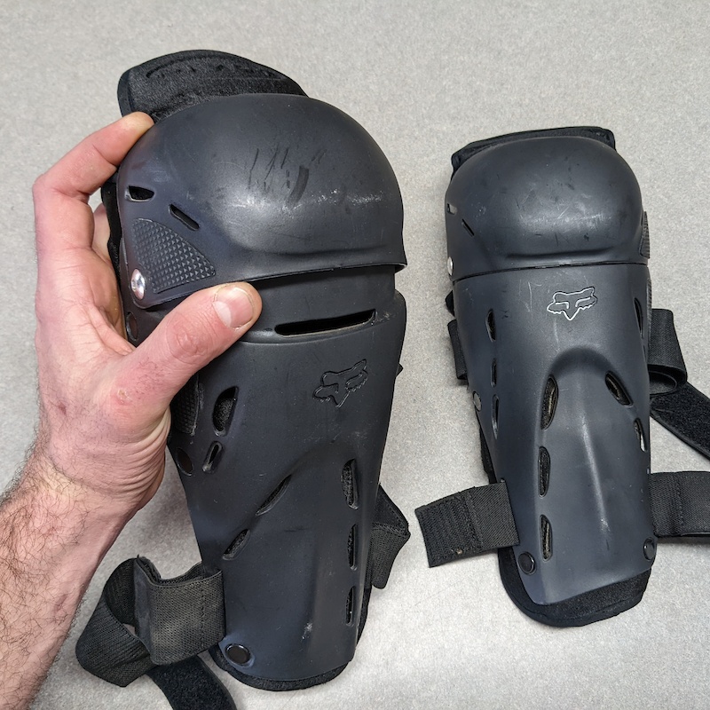 Fox Racing "Pivot" Knee Shin Pad Guards For Sale