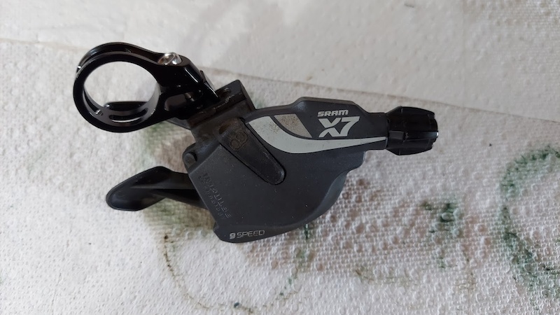 Sram X7 9 speed Shifter and Derailleur For Sale