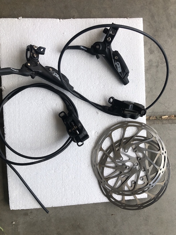2022 Sram guide G2 pair 180 rotors For Sale