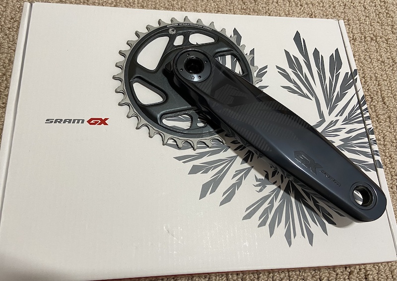 2023 SRAM Eagle GX DUB 165mm 32T Crankset For Sale