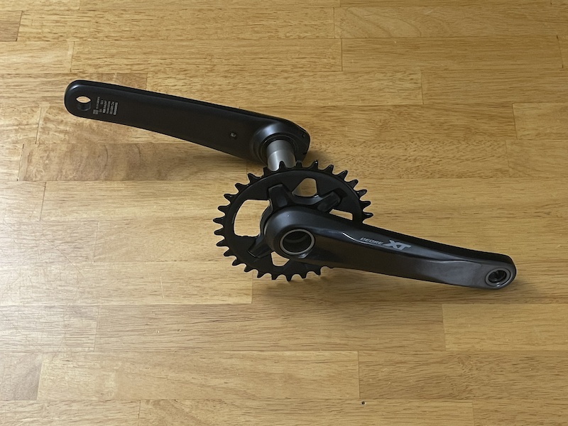 2022 Shimano Deore XT 170mm Cranks FC-M8100, 30T Chainring For Sale