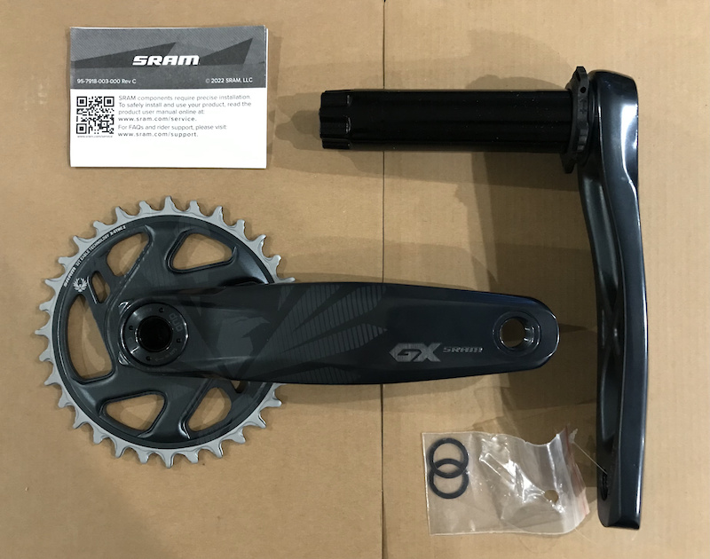 2023 SRAM GX Eagle DUB Boost 165 DM Crankset - NEW For Sale