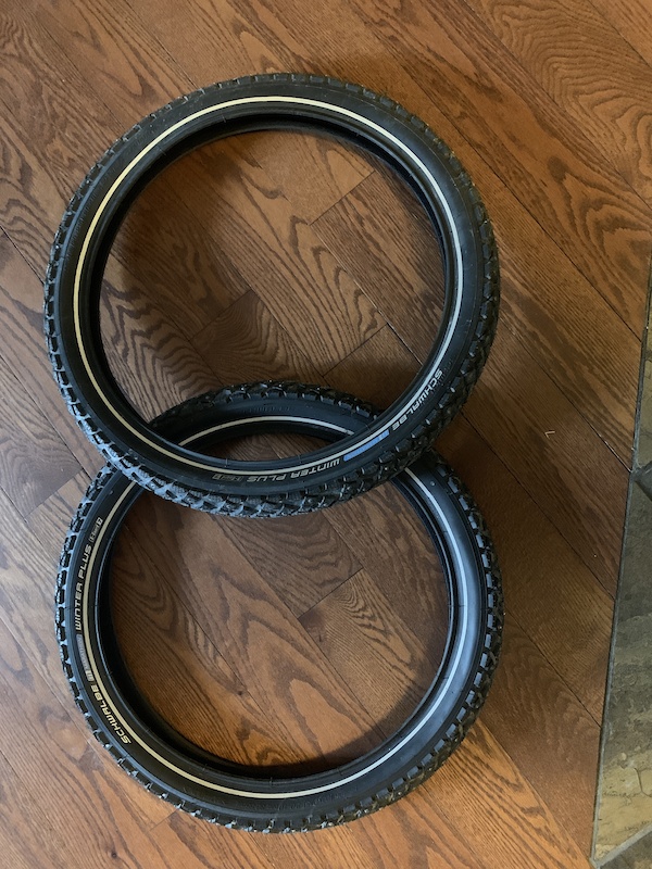 2022 Studded 20´´ Foldable Tires Black 20 x 2.15 For Sale