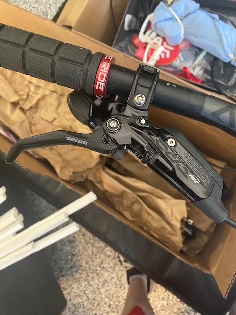 2022 Lightly Used SRAM Code RSC brakes w/ rotors For Sale