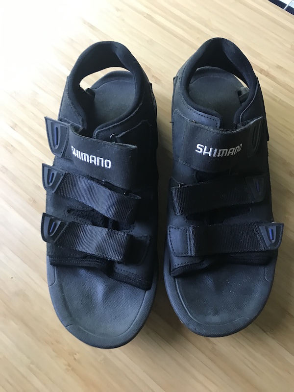 Shimano SPD Sandals 43 euro great shape, worn twice For Sale