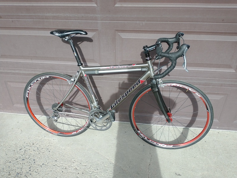 2007 Litespeed Ardennes titanium road bike, size M/L For Sale