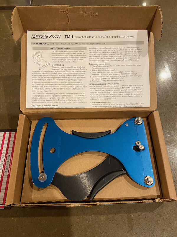 2021 Park Tool TM-1 Spoke Tension Meter For Sale