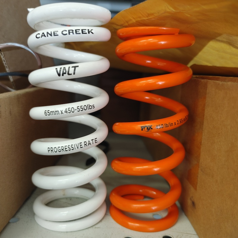 2022 450lb fox SLS spring 2.65in 67mm 65mm travel For Sale