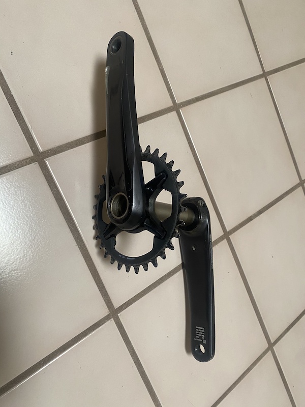 2022 Shimano XT 170mm crank with 32T chainring For Sale