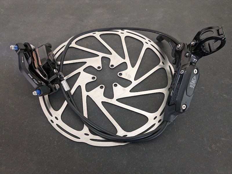 2023 New SRAM Code R brakes w/220 and 200 rotors For Sale