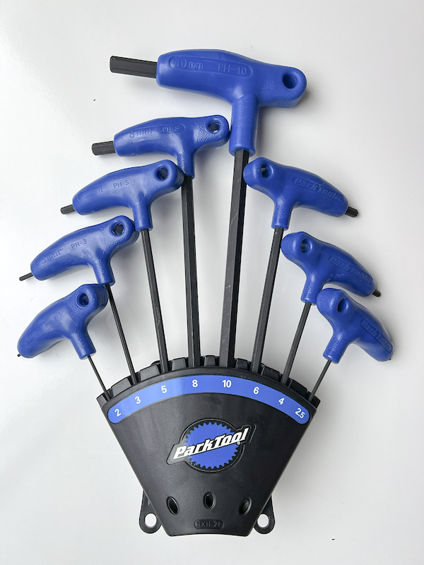 Park Tool PH-1.2 P-Handled Hex Wrench Set For Sale