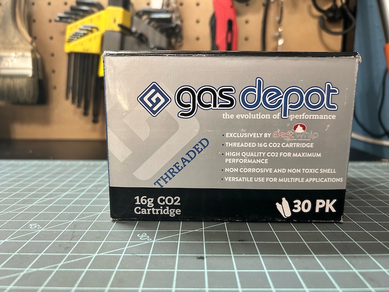 2022 30 COUNT 16g Threaded CO2 Cartridges For Sale
