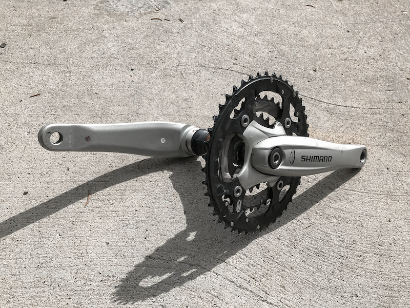 2007 Shimano M521 3PC 170mm for 73mm BSA For Sale
