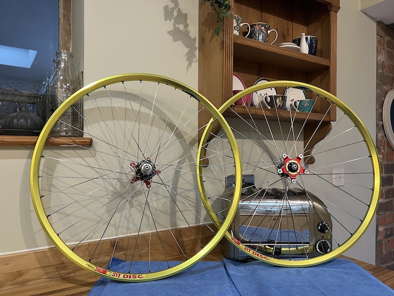 Mavic X317 Rims w/ Hope TI Hubs - Wheelset - For Sale