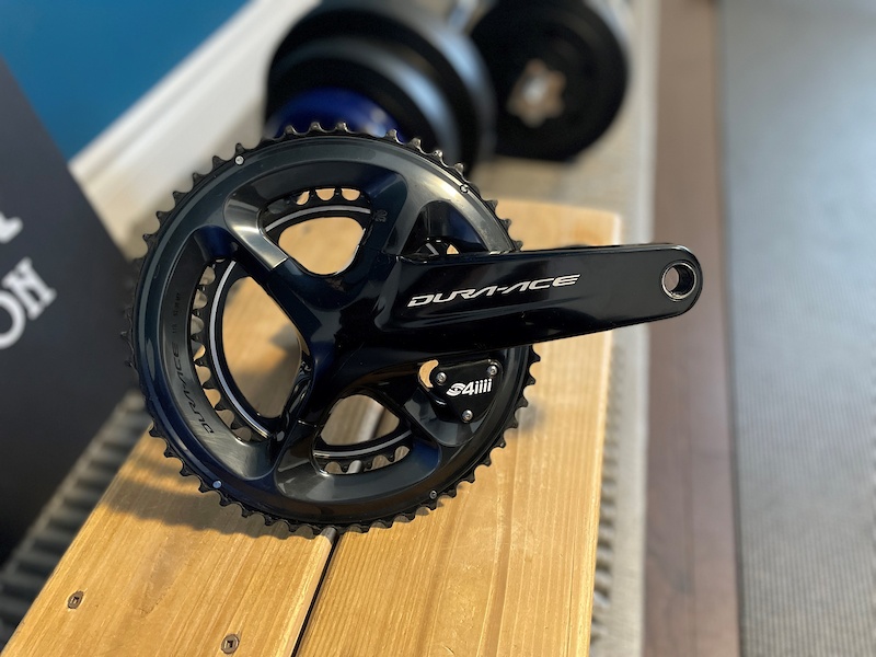 2021 Dura Ace 9100 Crank w Double Sided 4iii power meter For Sale