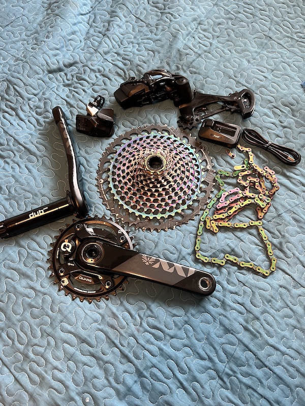 2022 AXS XX1 w/p meter DUB WIDE 55 mm chain line 175 mm For Sale