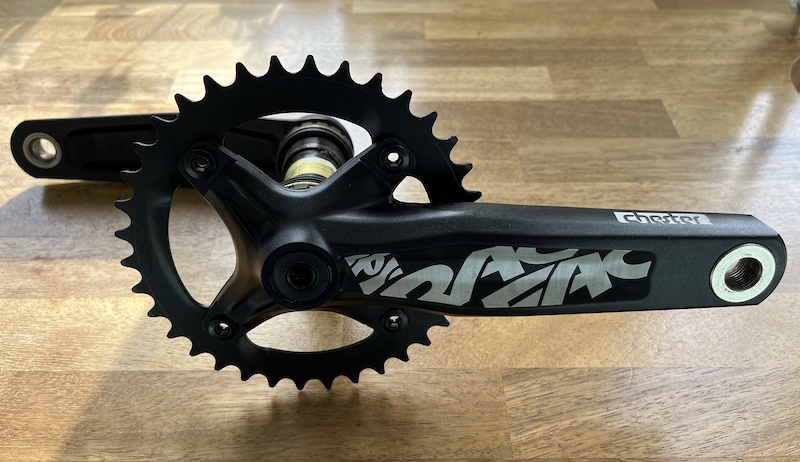 Race Face Chester DH Cranks 83mm + FSA DH Chainring For Sale