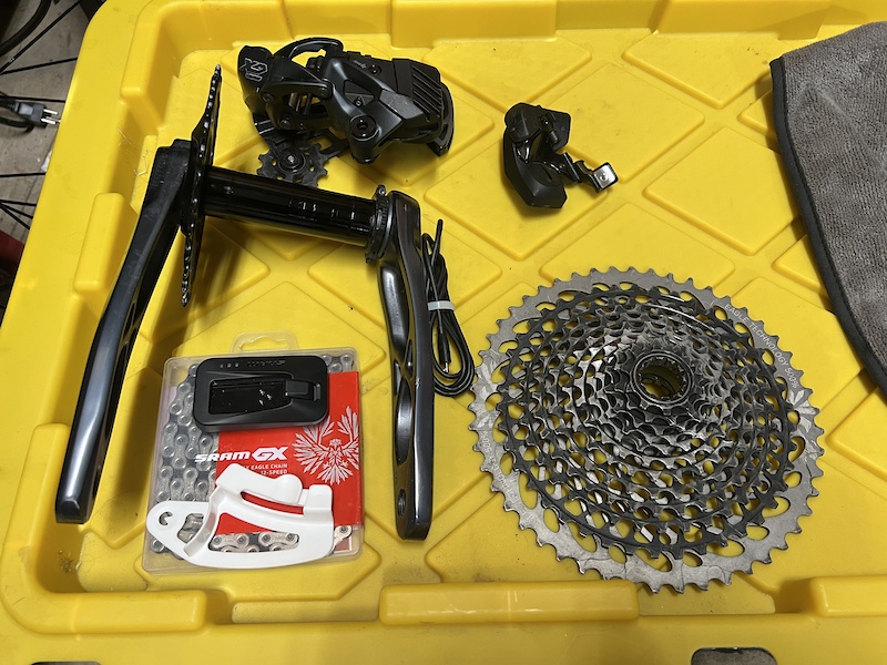 2022 Full GX AXS Groupset with New Chain and New Chainring For Sale