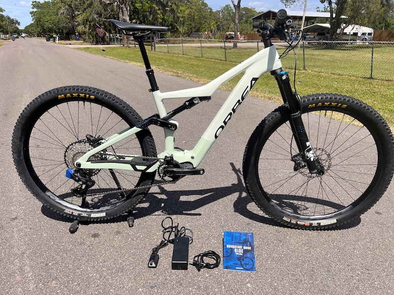 2022 ORBEA RISE M20 E-BIKE, Medium, SRAM GX Eagle AXS ETAP For Sale
