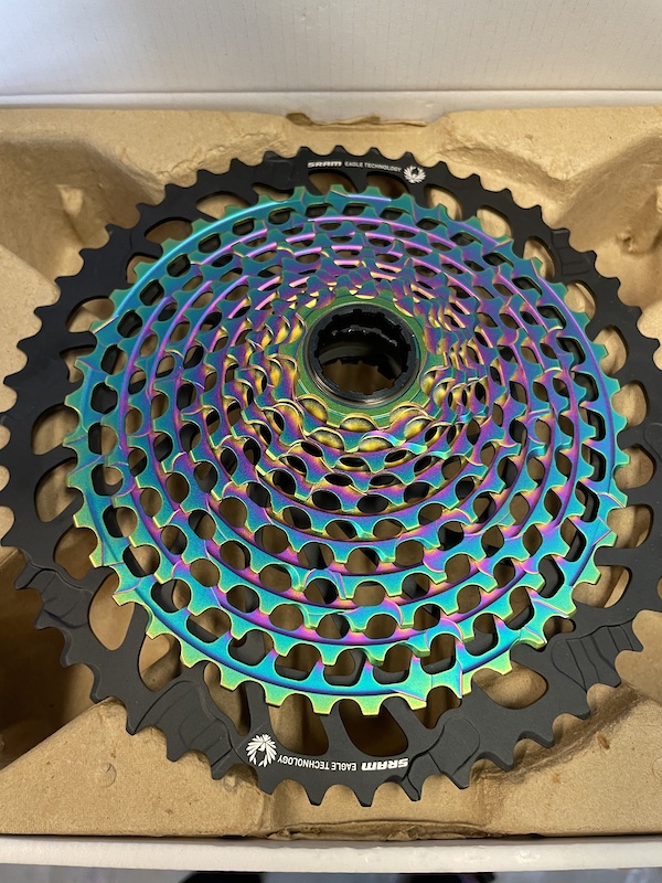 2023 sram xx1 eagle cassette rainbow 10-52t For Sale