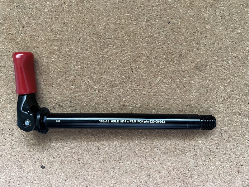 2023 Fox QR Thru Axle for boost hub (pinchbolt only) For Sale
