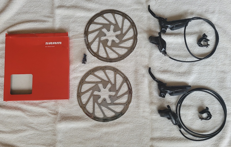 2023 Sram Code R 4-Piston Brakes (ONLY RIDDEN ONCE) For Sale