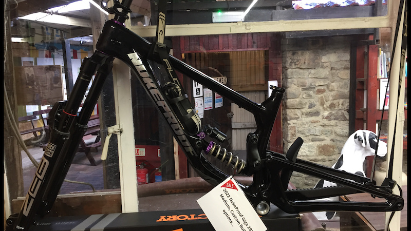 2022 Nukeproof Giga 297 Med Rolling Chassis with RS ZEB Ult For Sale