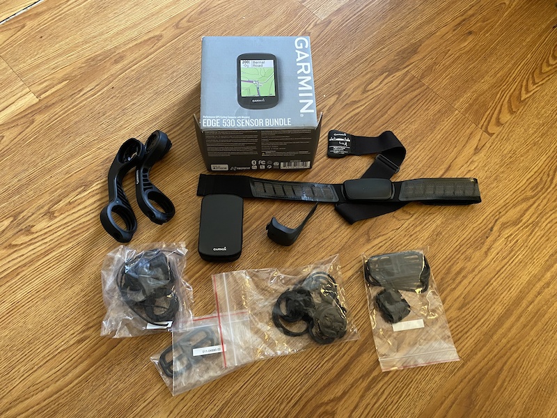 2019 Garmin Edge 530 Sensor Bundle For Sale