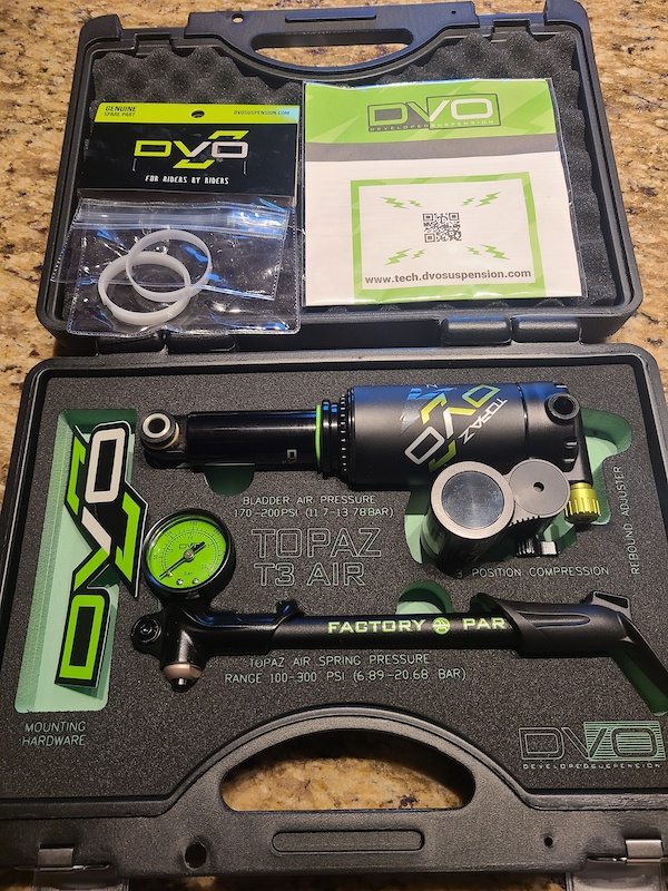 2023 DVO Topaz Gen 3 185 x 50 Trunnion Like New For Sale