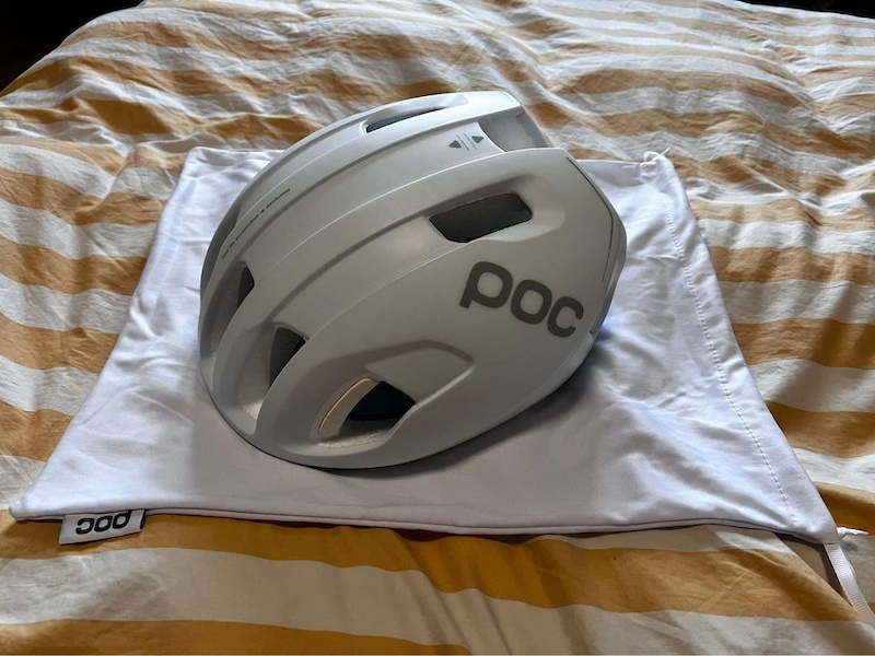 POC Ventral Spin Matte Hydrogen White Size Large For Sale