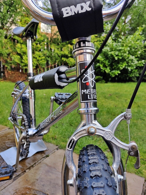 1984 METEORLITE Chrome Old School BMX Bike For Sale