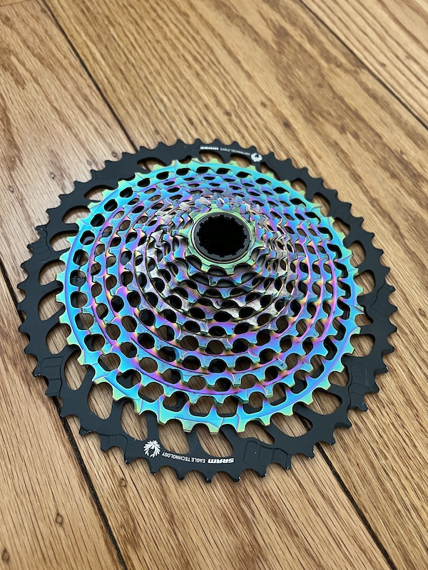 2022 Sram XX1 XG1299 10-52T Rainbow Cassette w/ Chain For Sale