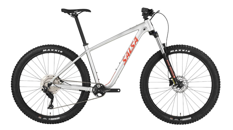 2022 Salsa Rangefinder Advent X 27.5+ Hardtail Silver - LG For Sale