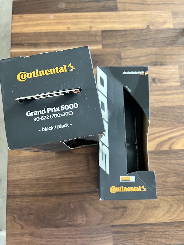New in Box - 30mm Continental GP5000 S TR Tires (Set) For Sale