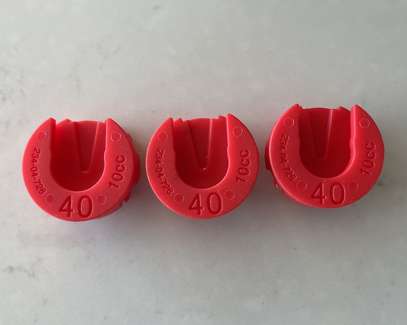 2016 FOX 40 '16 Volume Spacers NEW For Sale