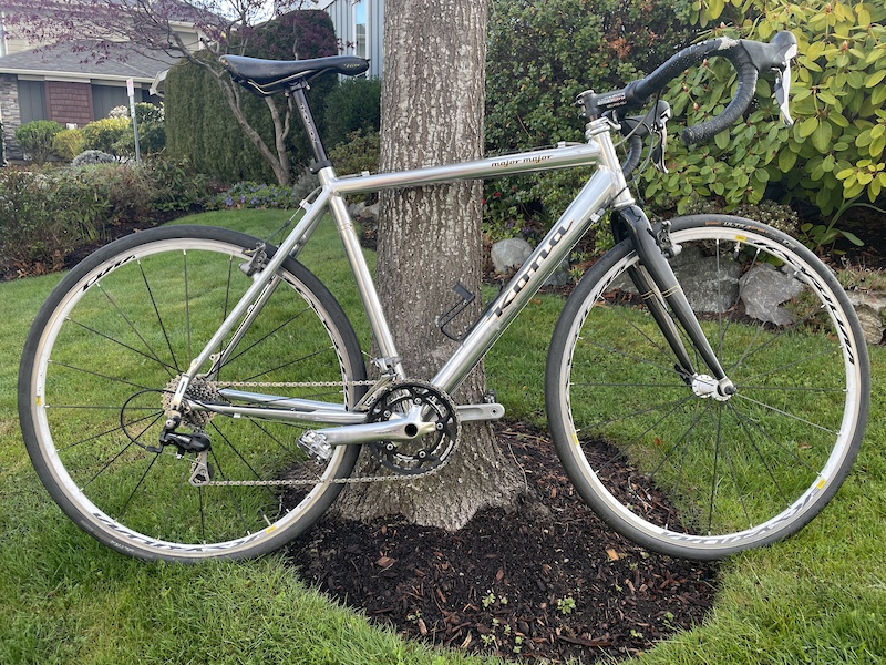 2008 54 cm Kona scandium road/gravel bike For Sale
