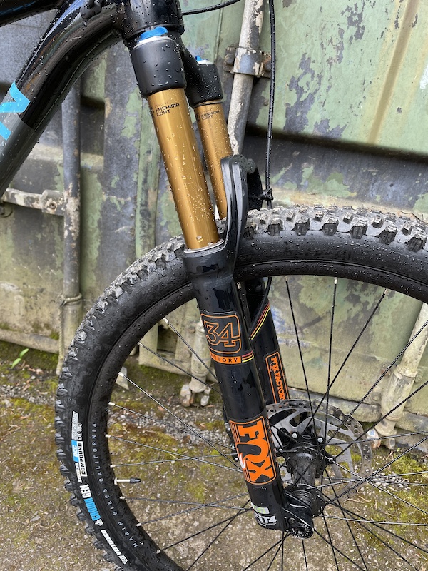 2017 Fox 34 factory 29/27.5+ Kashima boost For Sale