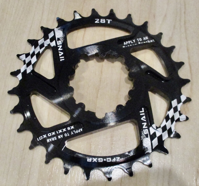 2023 new snail sram crank CNC billet Chainring 28T For Sale