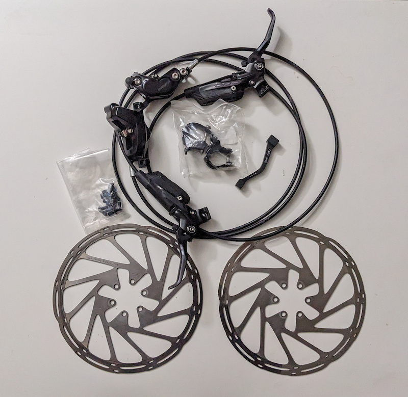 2022 SRAM Code RSC Brakes F/R w/ 200mm Centerline disks For Sale