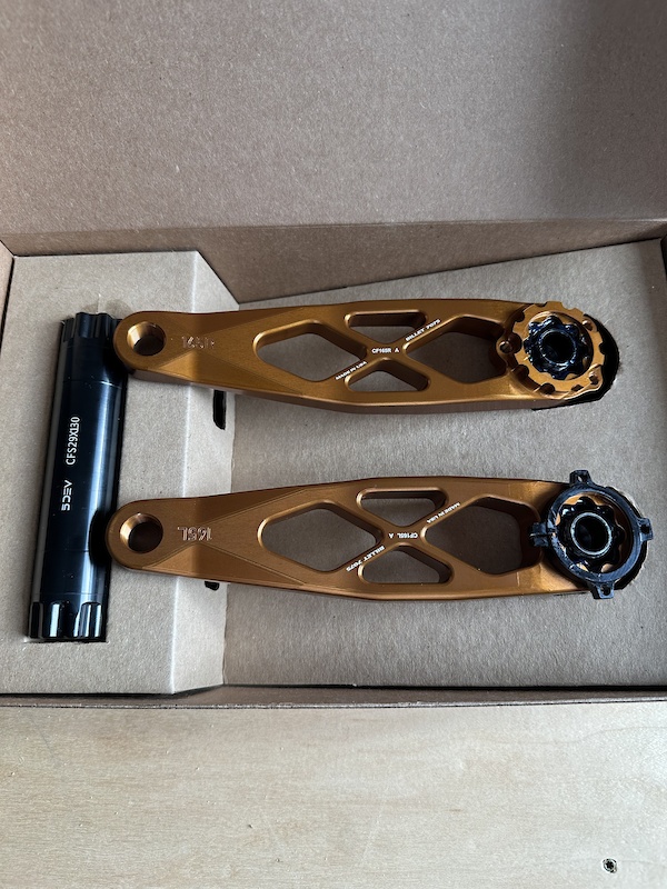 2023 5Dev Kash cranks 165mm length 29mm spindle For Sale